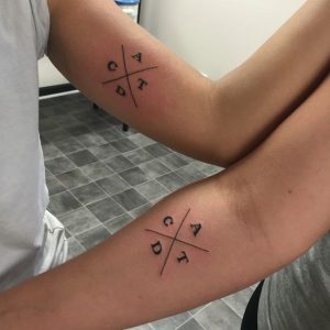 175+ Best Brother Tattoos (2023) Matching Symbols, Memorial Quotes ...