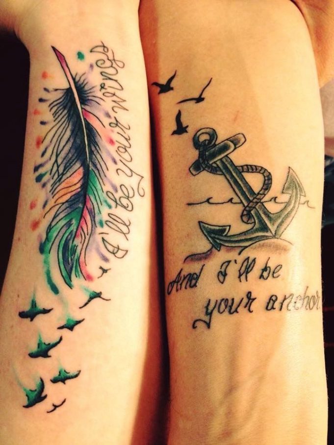 175+ Best Brother Tattoos (2023) Matching Symbols, Memorial Quotes ...