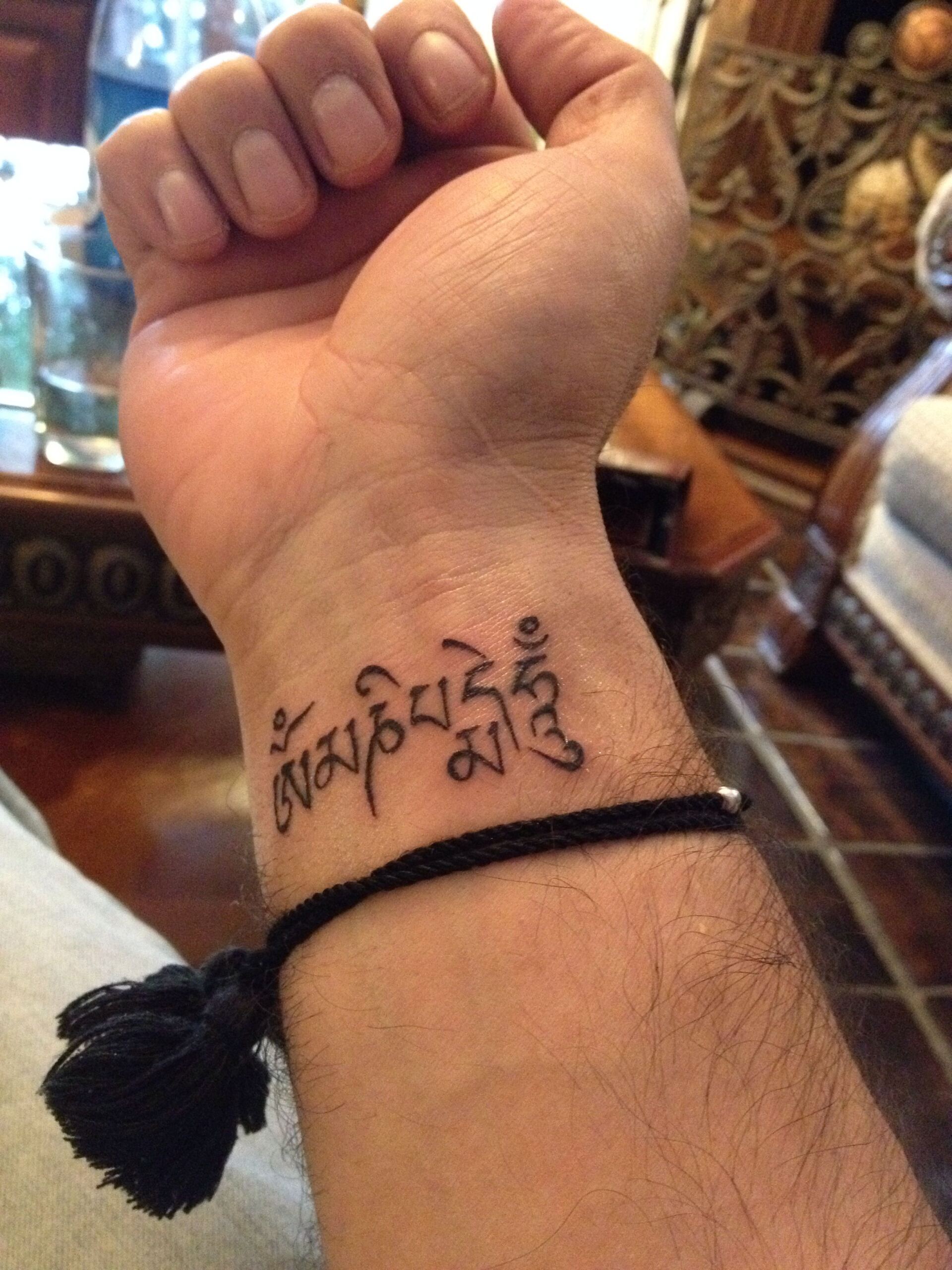 55 Om Mani Padme Hum Tattoos (2022) Buddhism designs with meanings ...