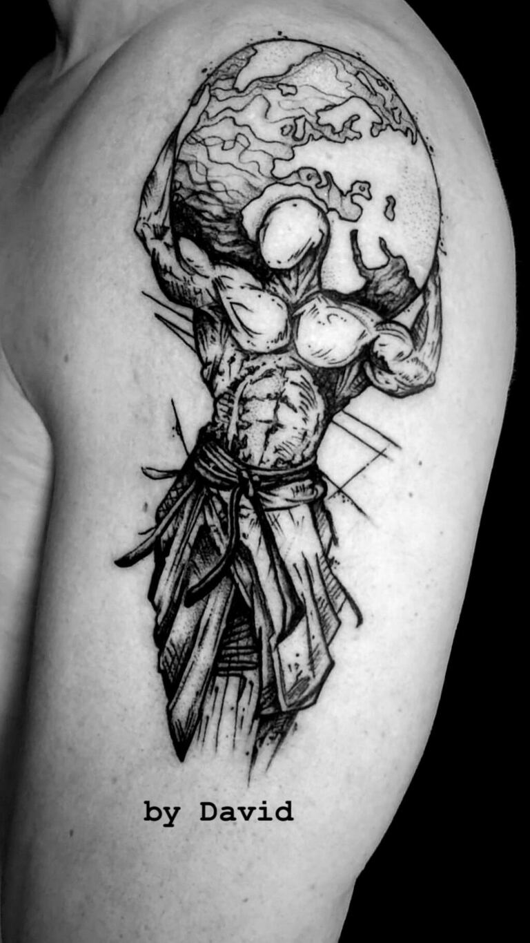 60+ Meaningful Earth Tattoos Designs For Environmentalist (2022) Small ...