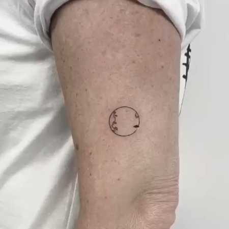 60+ Meaningful Earth Tattoos Designs For Environmentalist (2022) Small ...