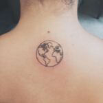 60+ Meaningful Earth Tattoos Designs For Environmentalist (2022) Small ...