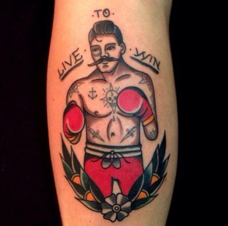 160+ Best Boxing Tattoos Designs with Meanings (2022) - TattoosBoyGirl
