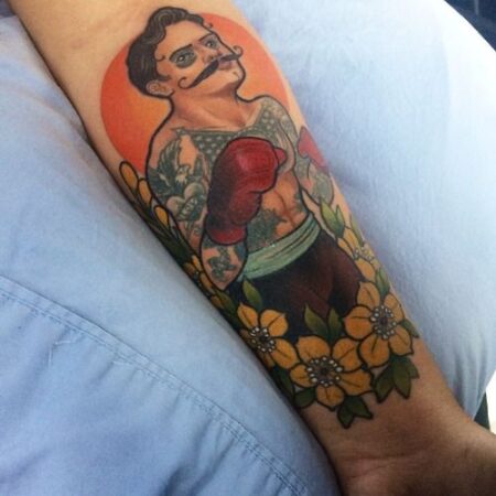 160+ Best Boxing Tattoos Designs with Meanings (2022) - TattoosBoyGirl