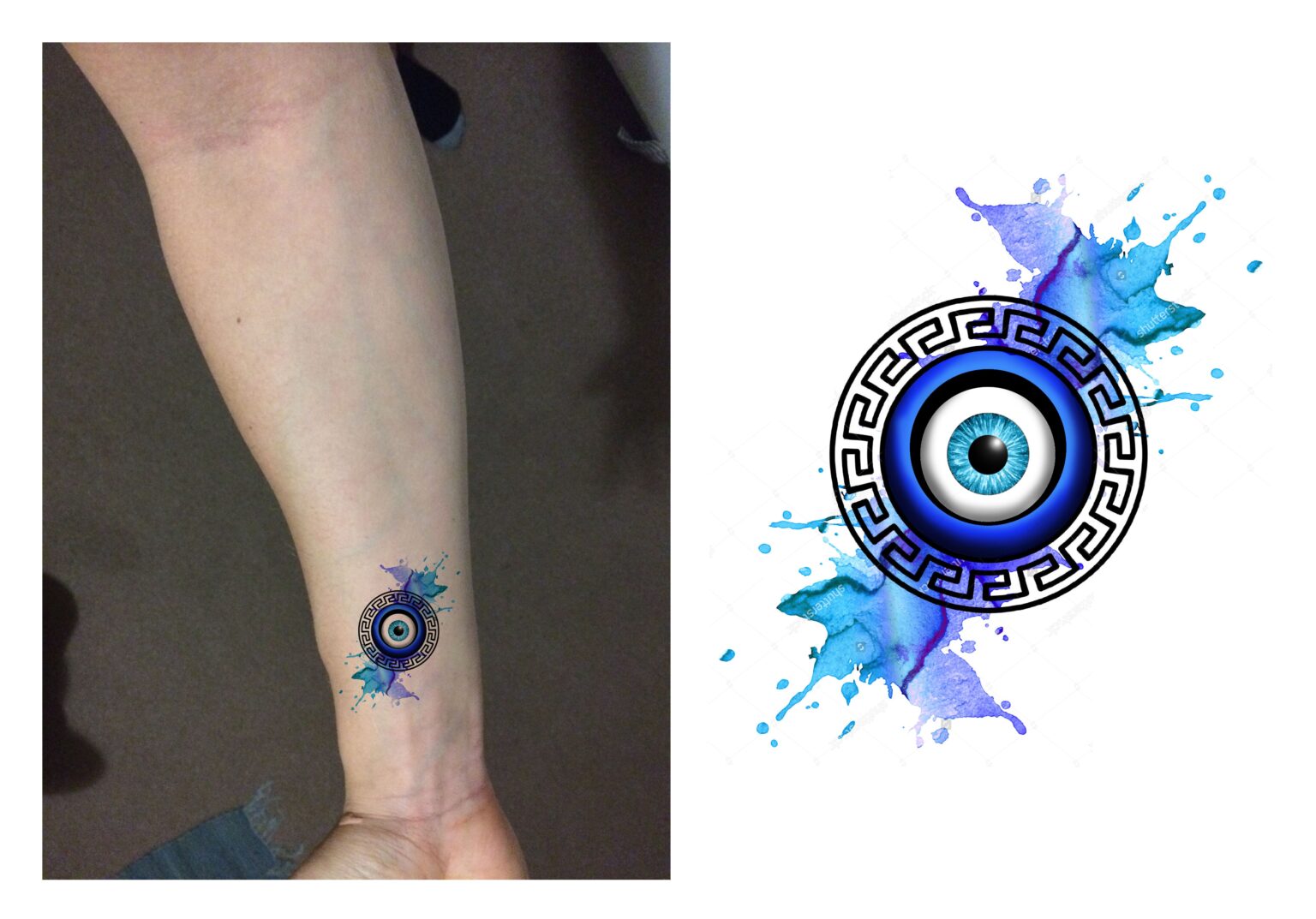 170+ Awesome Evil Eye Tattoos Designs with Meanings (2022) - TattoosBoyGirl