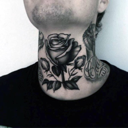 130+ Cool Throat Tattoos Ideas With Meanings (2022) - TattoosBoyGirl