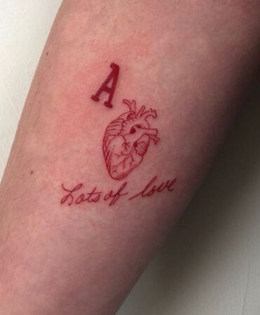 170+ Best Red Ink Tattoo Designs for Male and Female (2022 ...