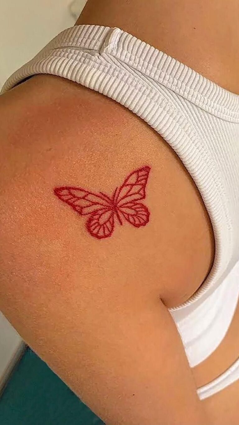 170+ Best Red Ink Tattoo Designs for Male and Female (2022 ...