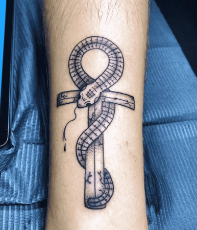 180+ Excellent Ankh Tattoo Designs with Meanings (2023) - TattoosBoyGirl