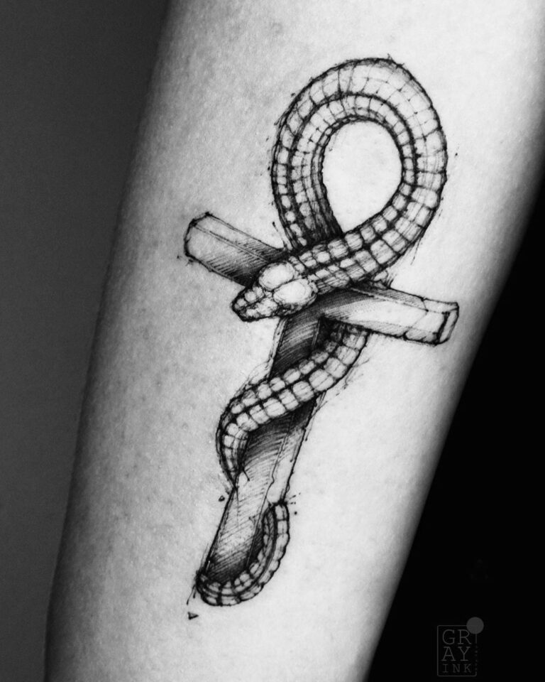 180+ Excellent Ankh Tattoo Designs with Meanings (2022) - TattoosBoyGirl