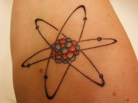 180+ Awesome Atom Tattoos Designs with Meanings (2022) - TattoosBoyGirl