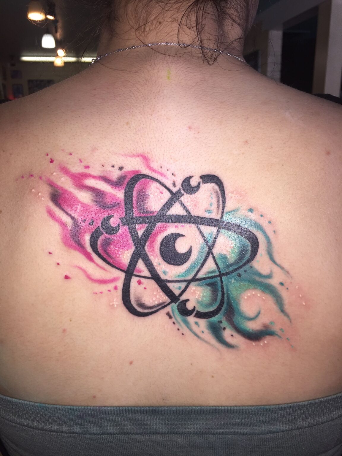 180+ Awesome Atom Tattoos Designs with Meanings (2022) - TattoosBoyGirl