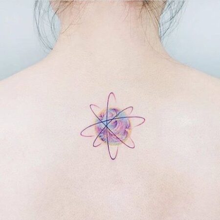 180+ Awesome Atom Tattoos Designs with Meanings (2022) - TattoosBoyGirl