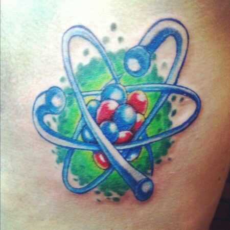 180+ Awesome Atom Tattoos Designs with Meanings (2022) - TattoosBoyGirl
