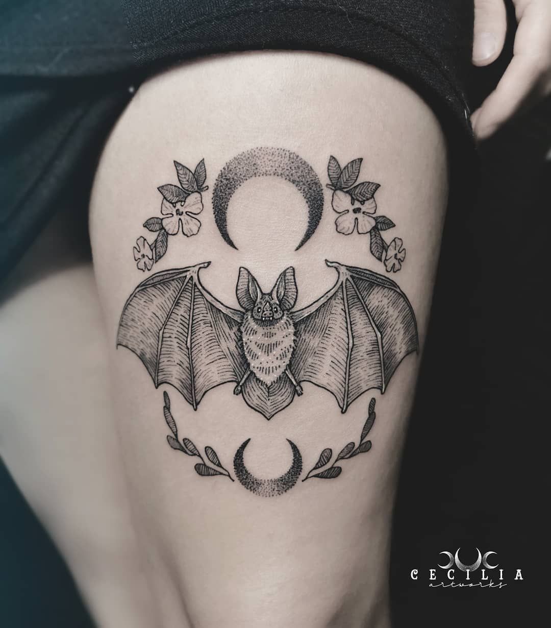 200+ Most Beautiful Bat Tattoos Designs With Meanings (2022 ...