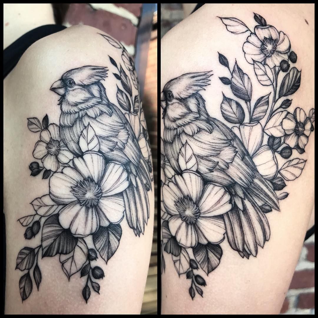 180+ Best Cardinal Tattoos Designs With Meanings (2023) - TattoosBoyGirl