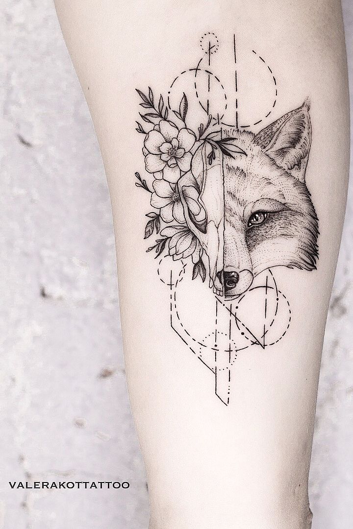 240+ Brilliant Fox Tattoo Designs For Women with Meanings (2022 ...