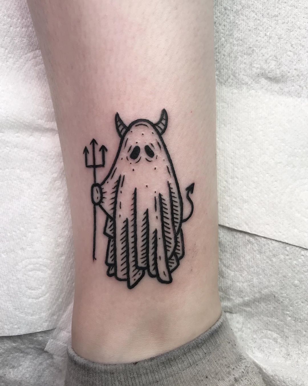 215+ Best Ghost Tattoos Designs With Meanings (2022) - TattoosBoyGirl