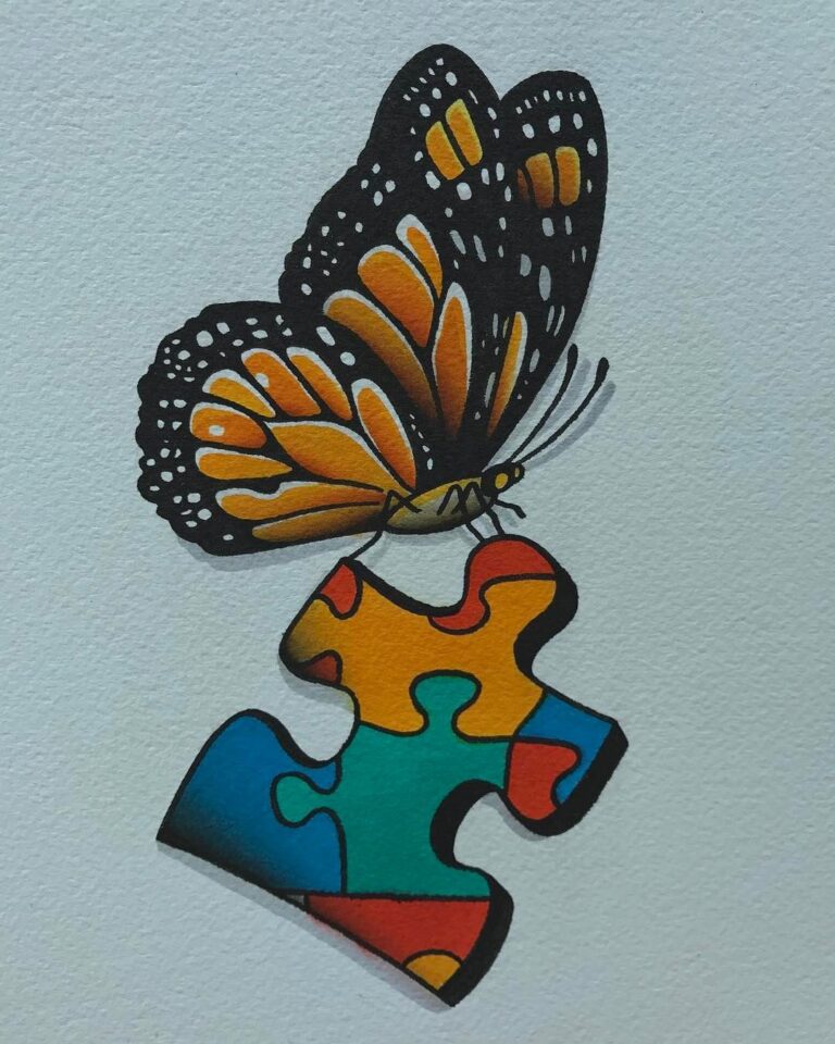 200+ Powerful Autism Tattoos to Raise Awareness (2022) - TattoosBoyGirl