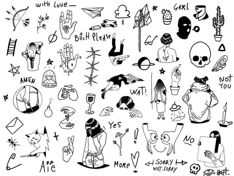 270+ Simple Flash Tattoos Designs (2022) Best Temporary Ink ...
