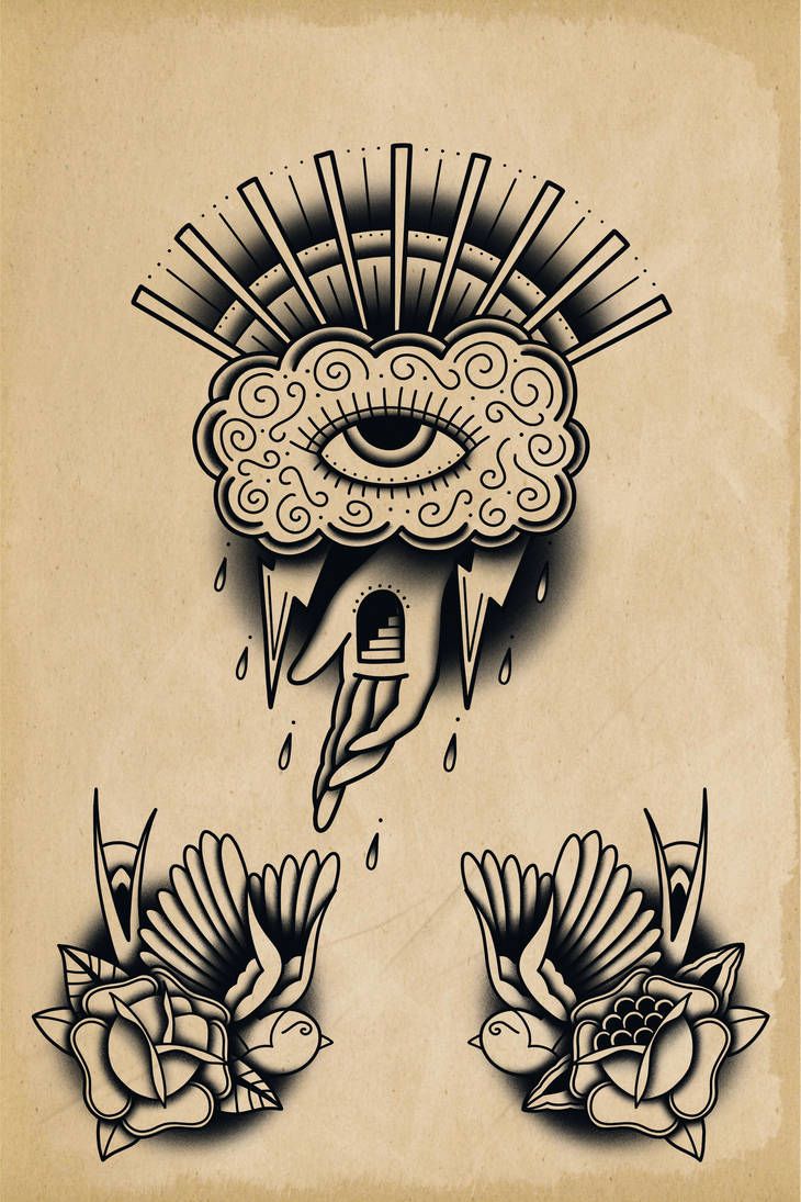 270+ Simple Flash Tattoos Designs (2022) Best Temporary Ink ...