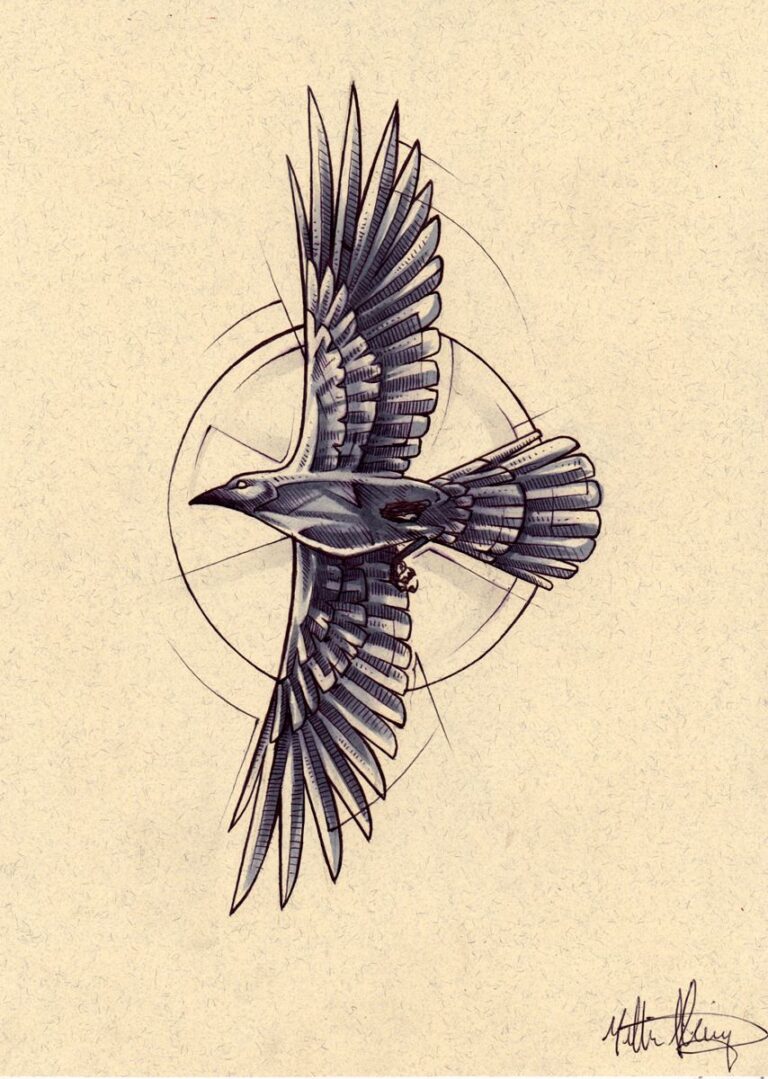 210+ Coolest Crow Tattoos Ideas With Meanings (2022) - TattoosBoyGirl