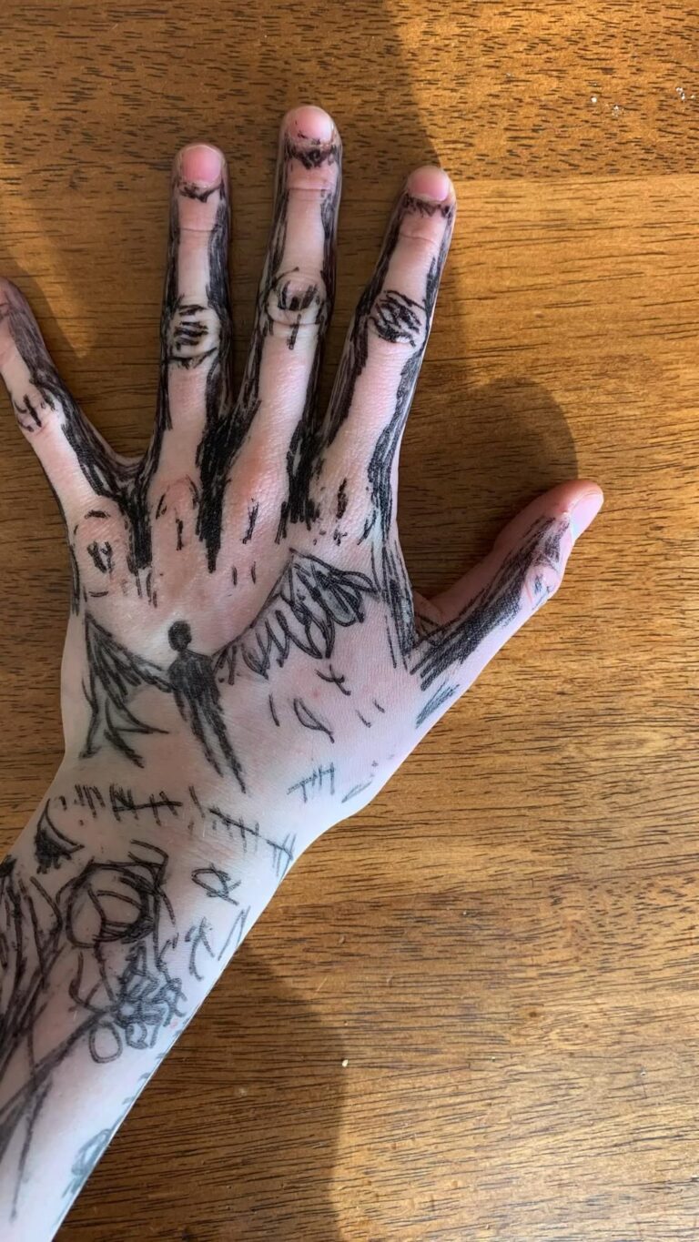 170+ Best Freehand Tattoos Designs (2023) Alternative to Stencil Ink ...