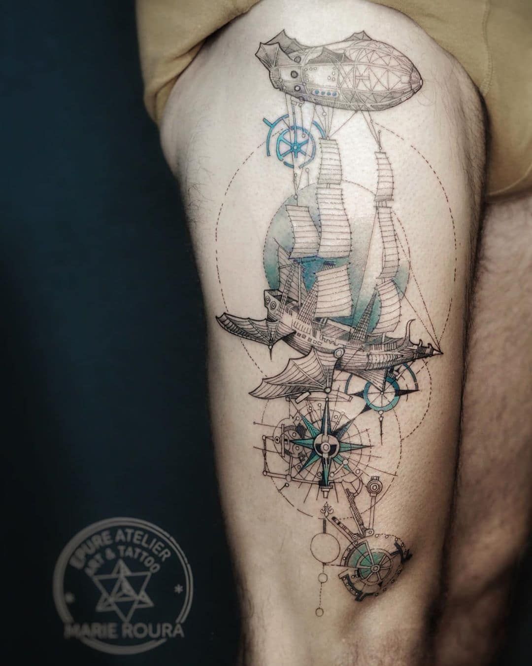 220+ Best Steampunk Tattoos Designs (2022) Ink Inspired from Victorian ...