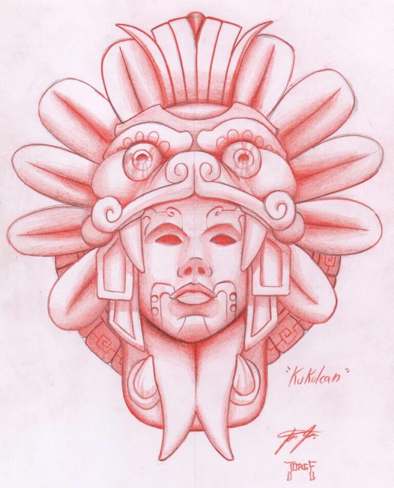 250+ Popular Mayan Tattoos Designs For Men and Women (2022 ...