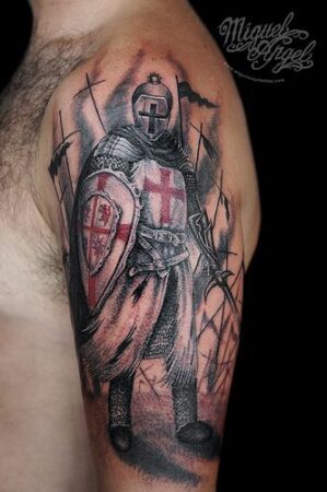 190+ Best Knights Templar Tattoos Designs and Ideas (2022) - TattoosBoyGirl