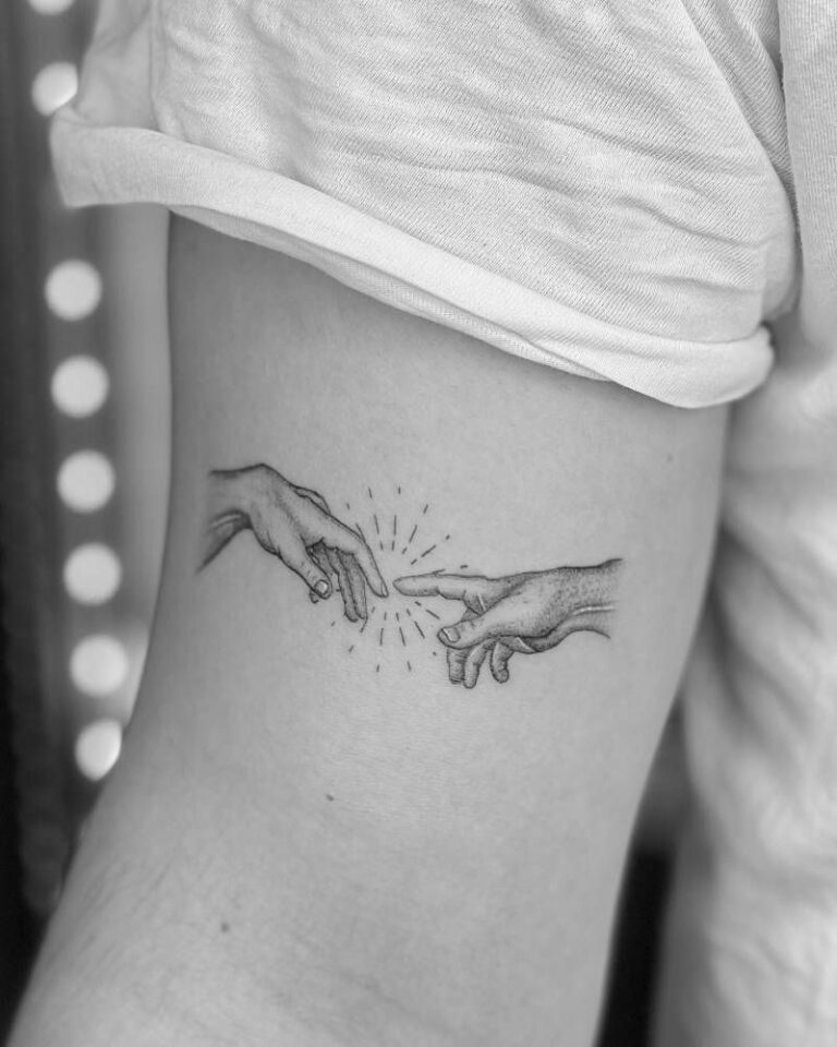 210+ Best The Creation Of Adam Tattoos Designs (2022) - TattoosBoyGirl