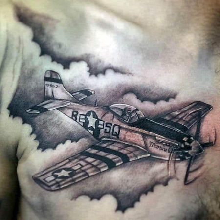 210+ Inspiring Aviation Tattoos Designs (2022) Airplane and Pilot ...