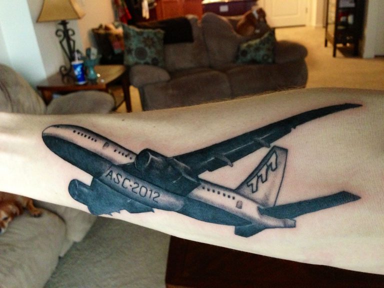 210+ Inspiring Aviation Tattoos Designs (2023) Airplane and Pilot ...