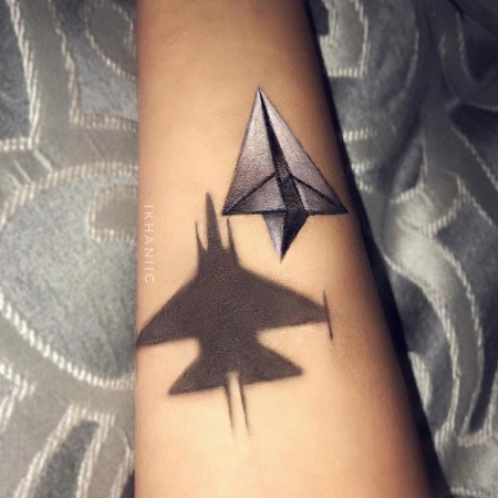 210+ Inspiring Aviation Tattoos Designs (2022) Airplane and Pilot ...