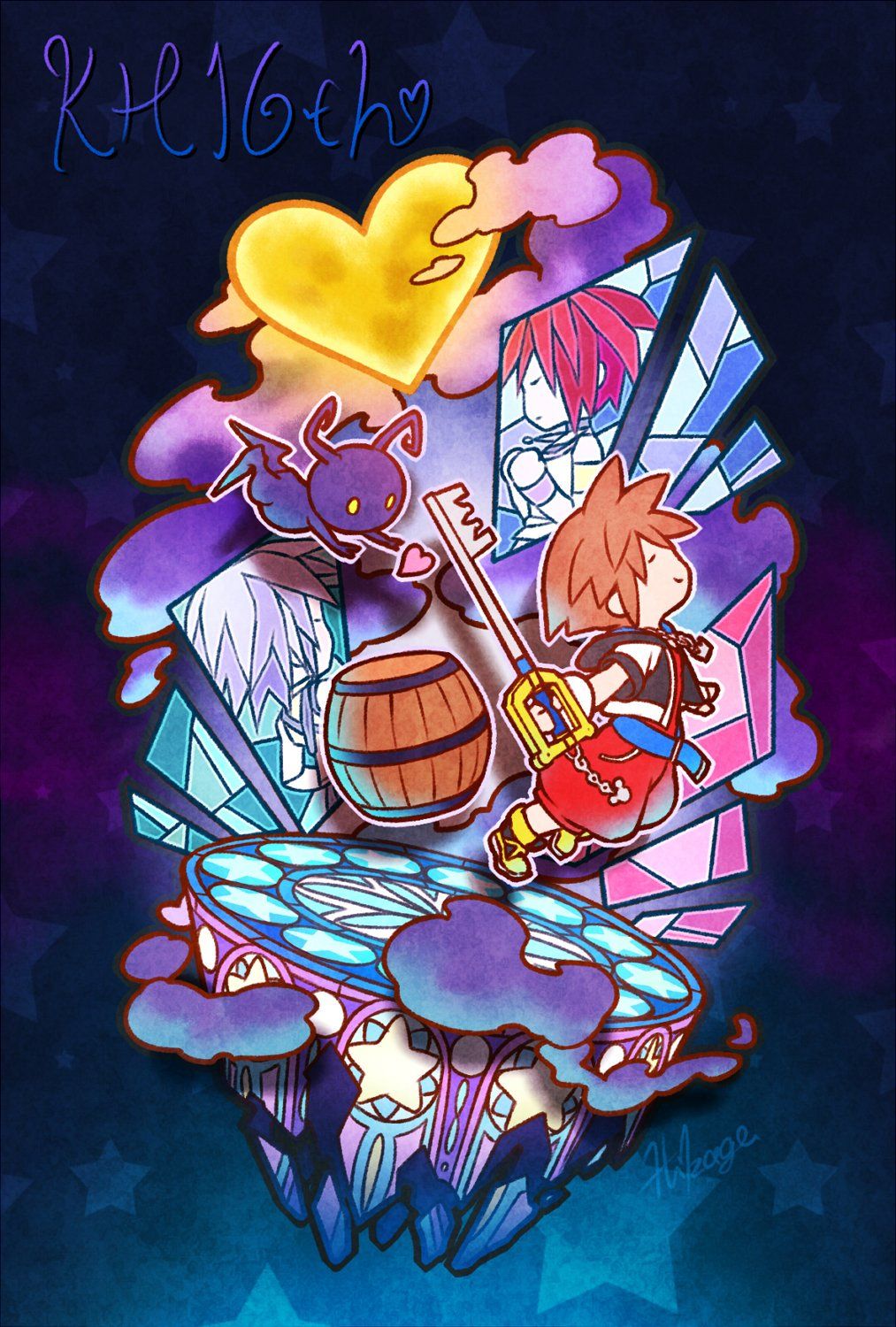 200+ Amazing Kingdom Hearts Tattoos Designs (2023) - TattoosBoyGirl