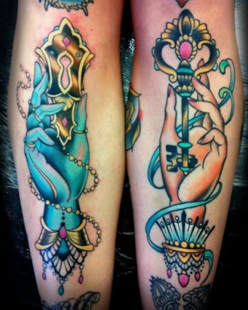 225+ Best Lock and Key Tattoos Ideas (2023) - TattoosBoyGirl
