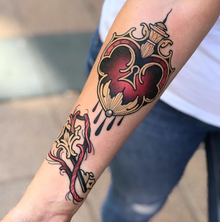 225+ Best Lock and Key Tattoos Ideas (2022) - TattoosBoyGirl