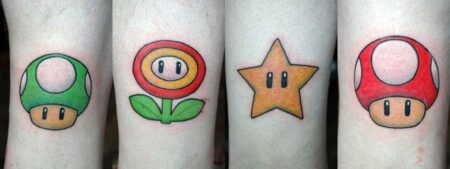 205+ Best Mario Tattoo Designs for Video Game Lovers (2023 ...