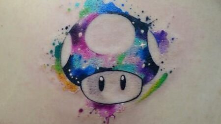 205+ Best Mario Tattoo Designs for Video Game Lovers (2022 ...