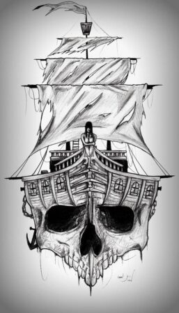 235+ Remarkable Pirate Tattoos Ideas For Men and Women (2022 ...