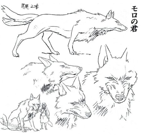 235+ Captivating Princess Mononoke Tattoos Designs and Ideas ...