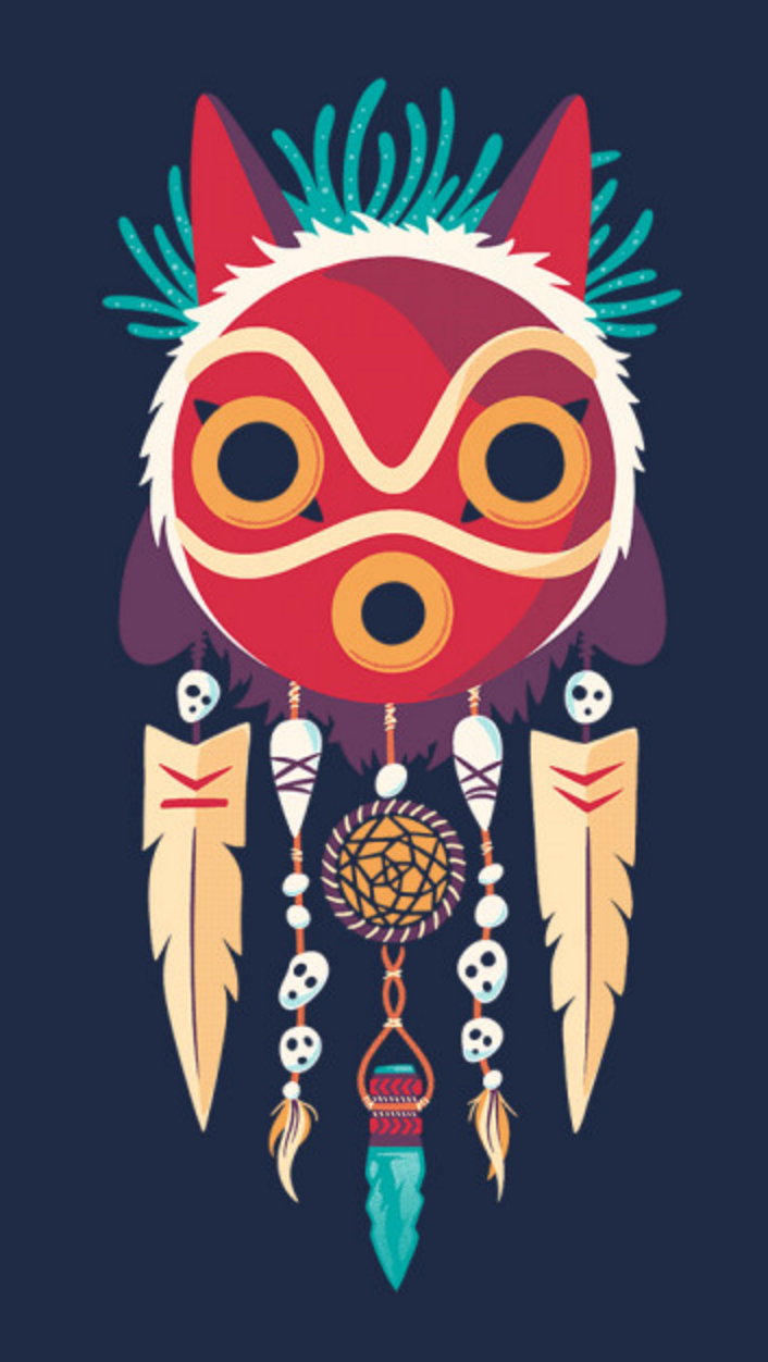 235+ Captivating Princess Mononoke Tattoos Designs and Ideas ...