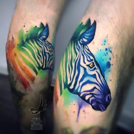210+ Intriguing Zebra Tattoos Designs and Ideas (2022) - TattoosBoyGirl