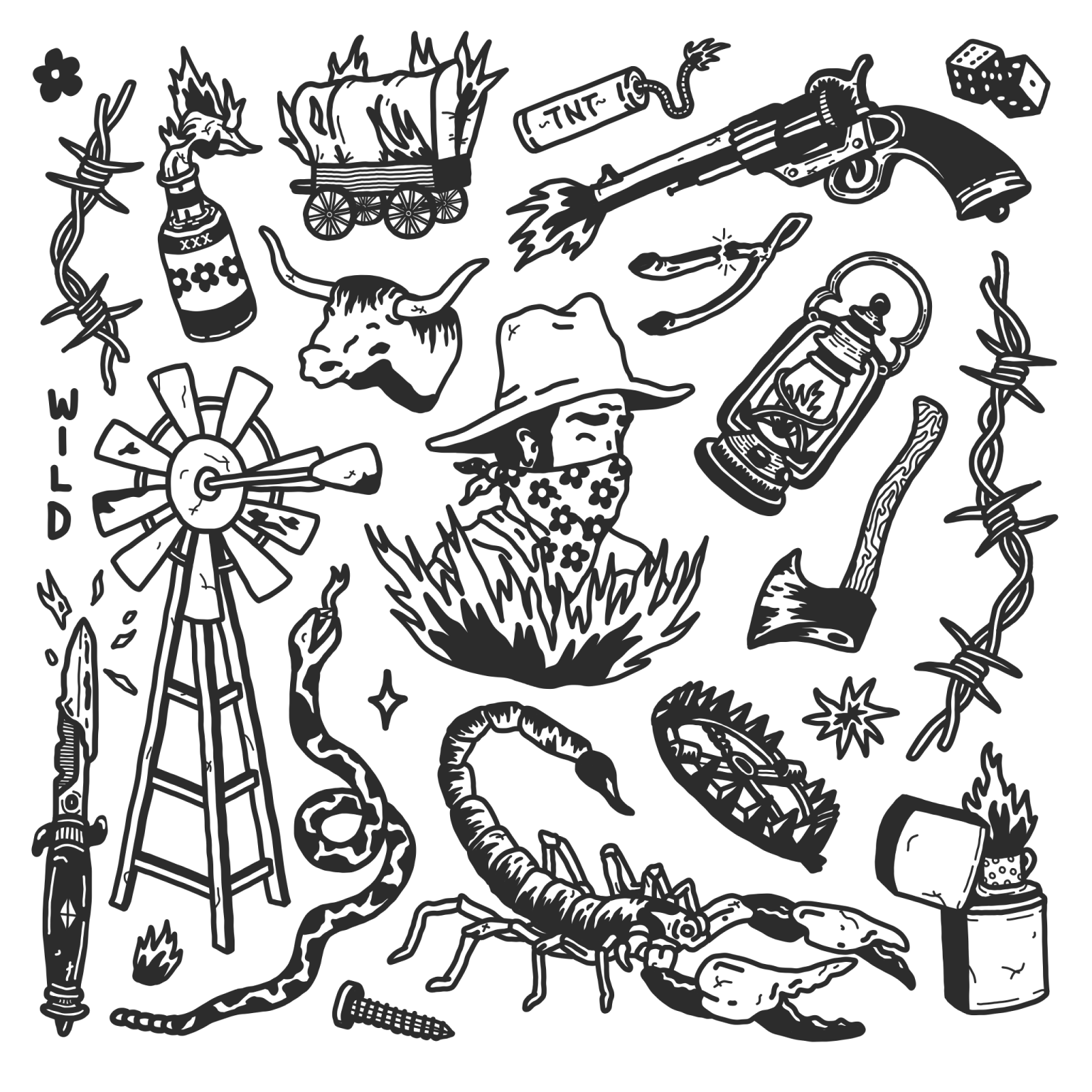 240+ Thrilling Western Tattoos Ideas and Designs (2022) - TattoosBoyGirl