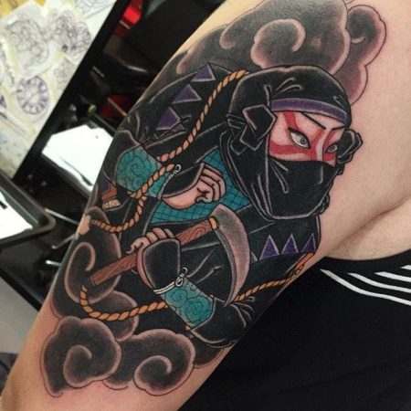 245+ Ninja Tattoos Ideas and Designs (2023) - TattoosBoyGirl