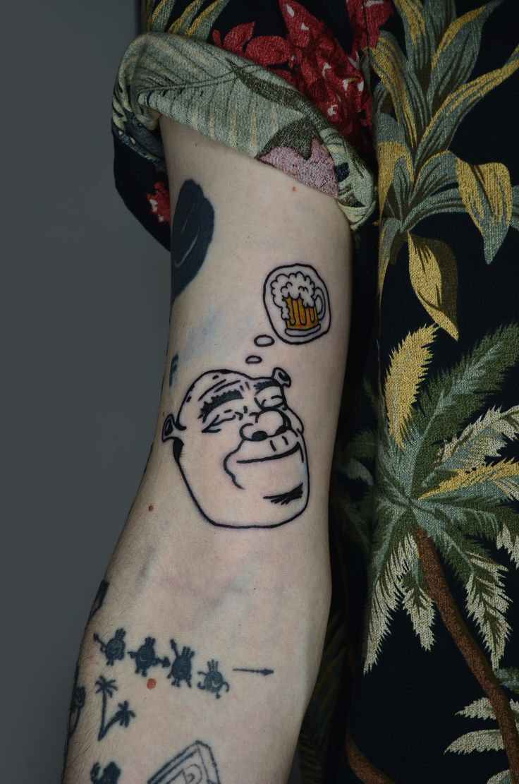 135+ Magnificent Shrek Tattoo Ideas and Designs (2022) - TattoosBoyGirl