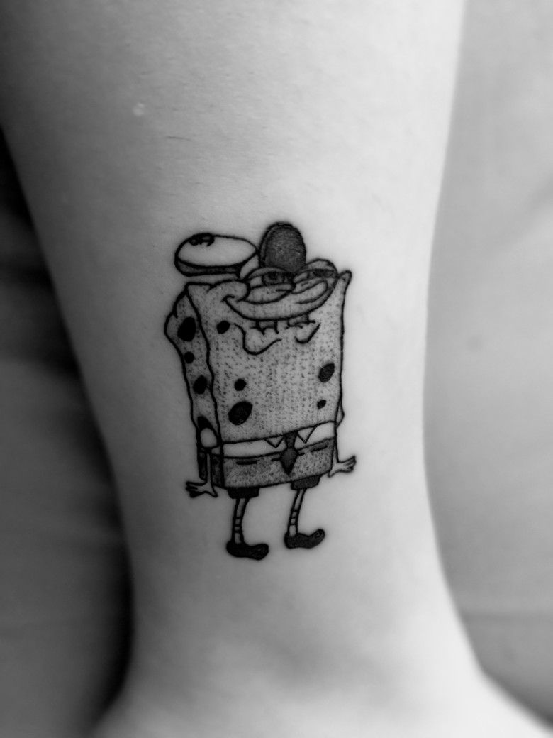 230+ Adorable Spongebob Tattoo Ideas and Designs (2022) - TattoosBoyGirl