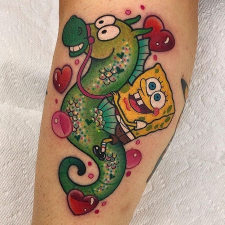 230+ Adorable Spongebob Tattoo Ideas and Designs (2023) - TattoosBoyGirl