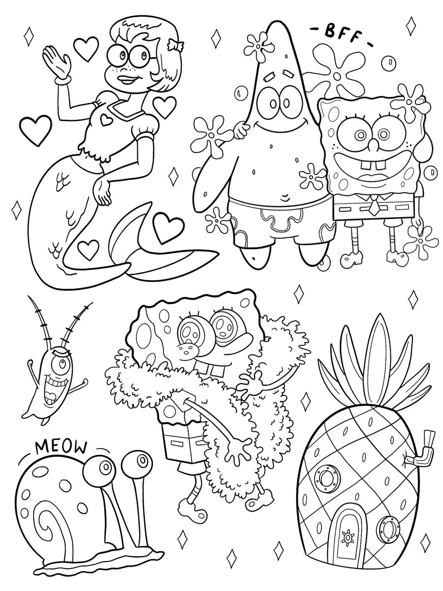 230+ Adorable Spongebob Tattoo Ideas and Designs (2023) - TattoosBoyGirl