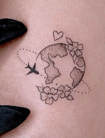 230+ Plane Tattoo Designs and Ideas (2023) - TattoosBoyGirl